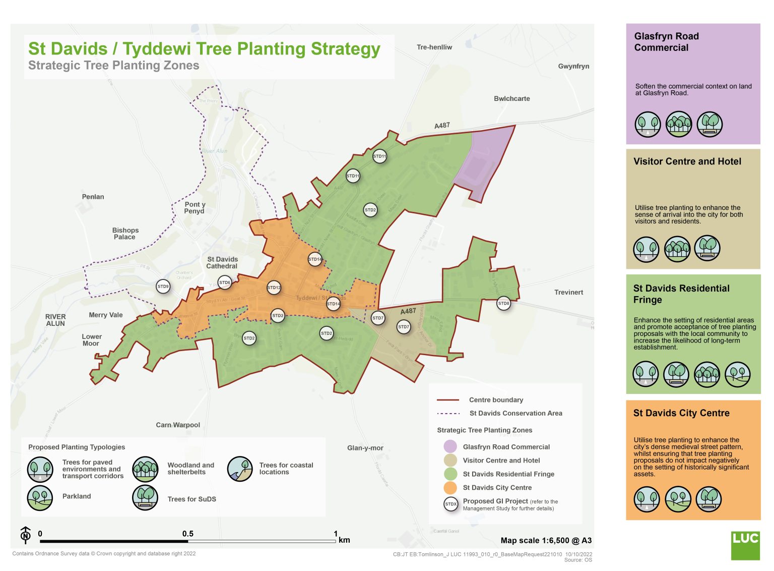 Tree Planting Zones and Sub-Principles for 11 Settlements ...