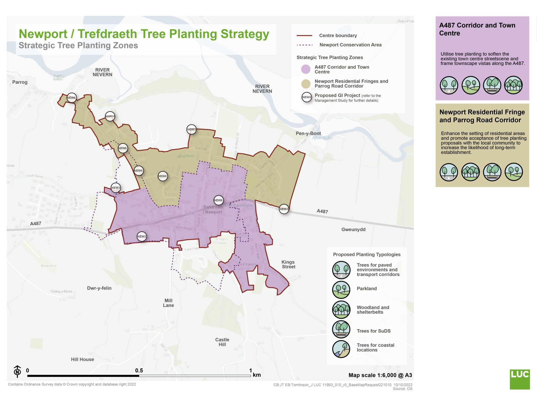 Tree Planting Zones and Sub-Principles for 11 Settlements ...