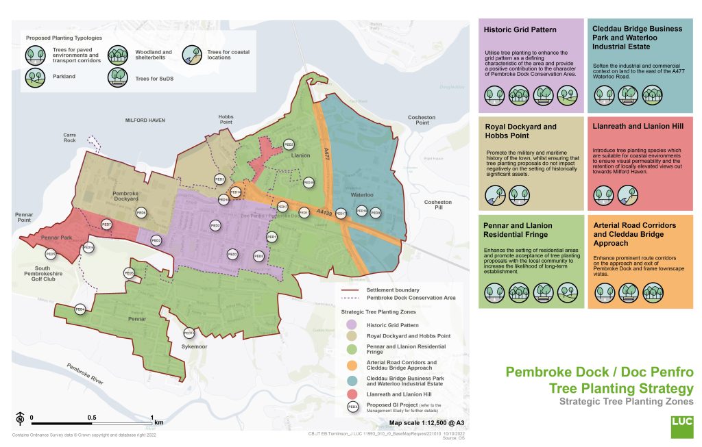 Tree Planting Zones and Sub-Principles for 11 Settlements ...